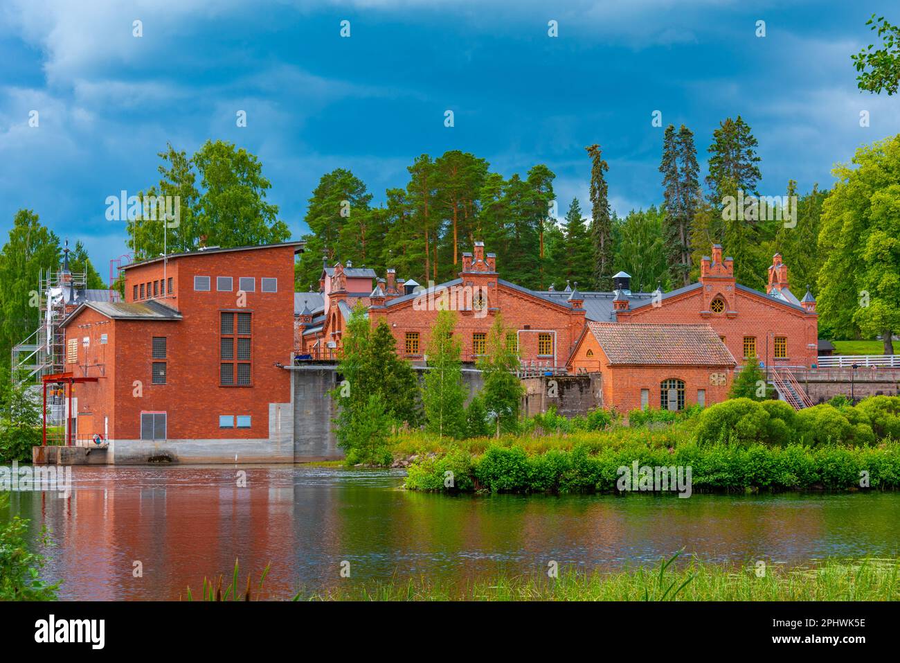 Historical Verla paper mill in Finland Stock Photo - Alamy