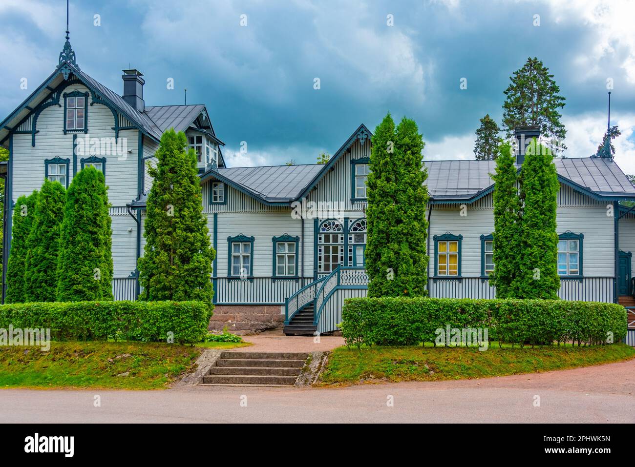 Historical Verla paper mill in Finland Stock Photo - Alamy