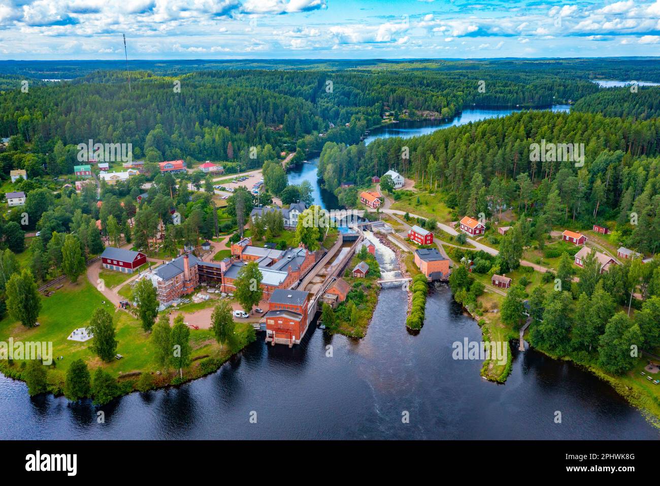 Aerial view museum paper in hi-res stock photography and images - Alamy