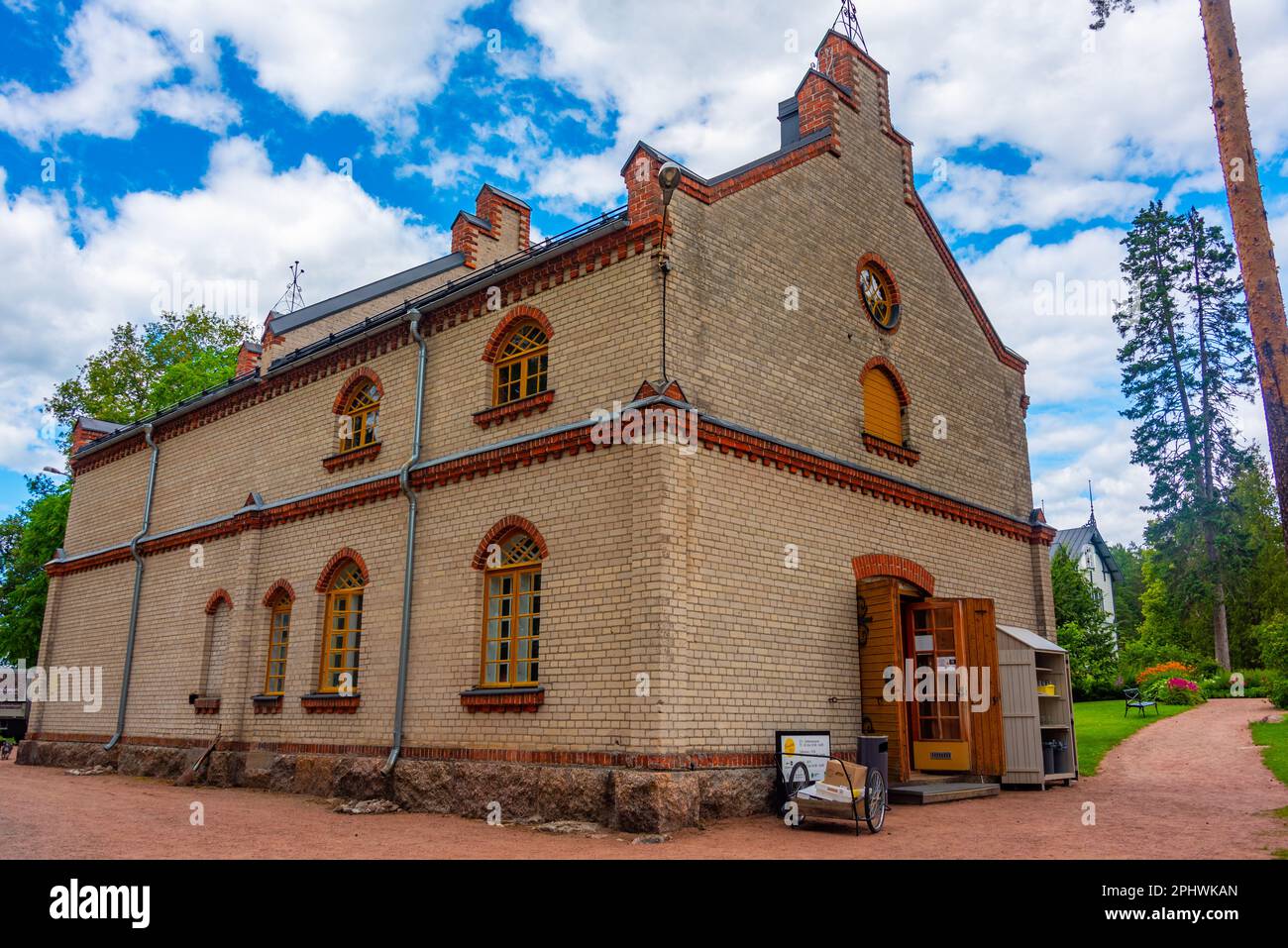 Historical Verla paper mill in Finland Stock Photo - Alamy