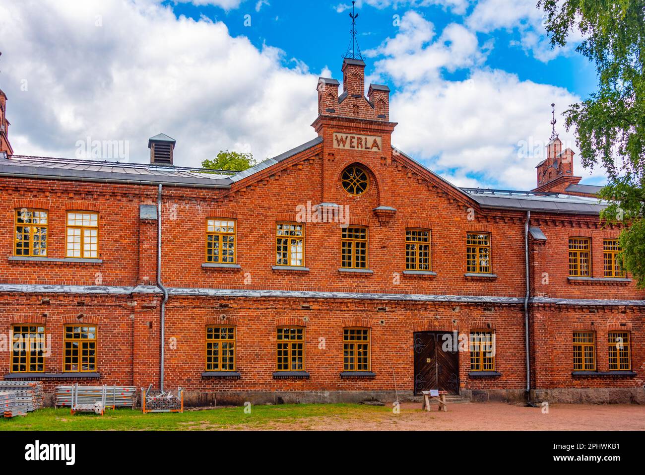 Historical Verla paper mill in Finland Stock Photo - Alamy