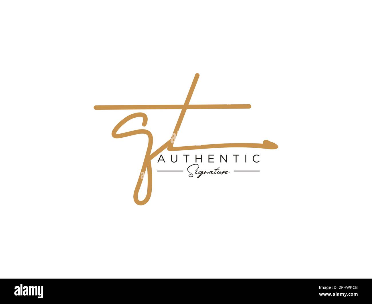 Letter QT Signature Logo Template Vector Stock Vector Image & Art - Alamy