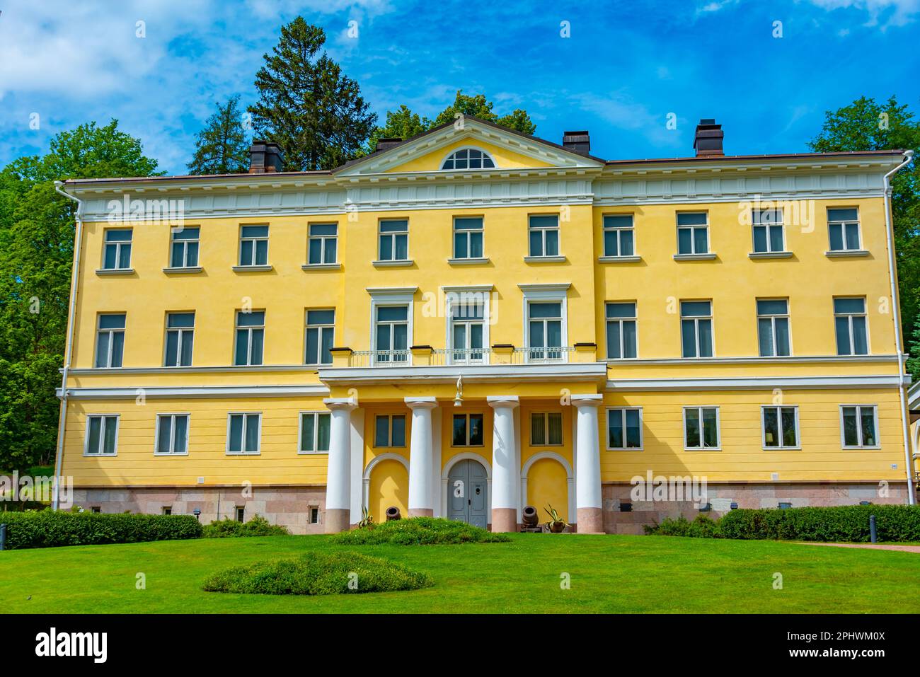 Stenhuset mansion in Fiskars, Finland Stock Photo - Alamy