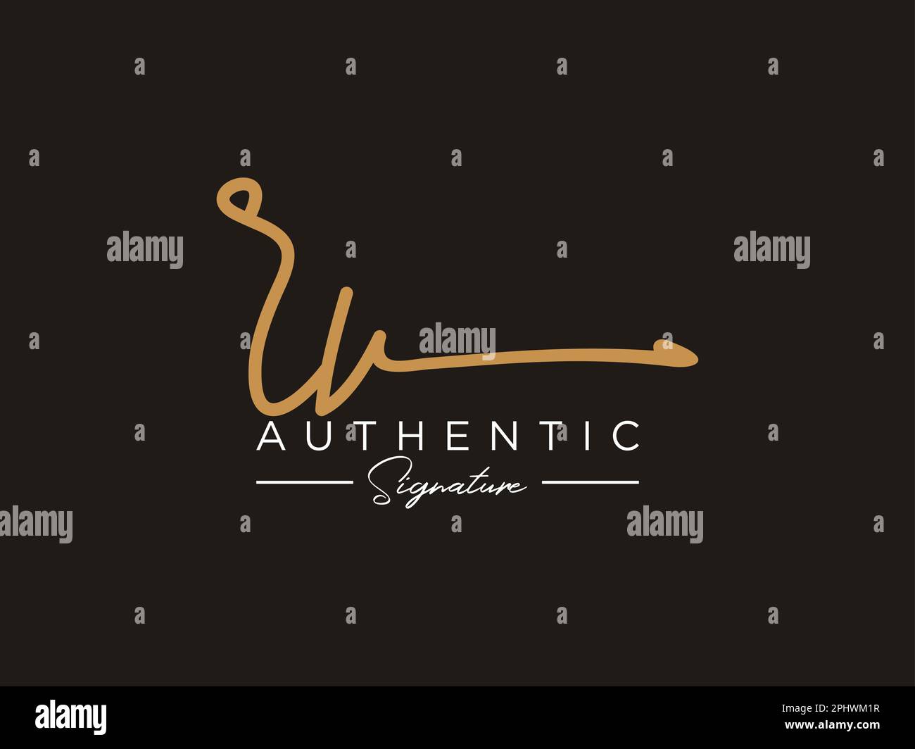 Letter RV Signature Logo Template Vector Stock Vector Image & Art - Alamy