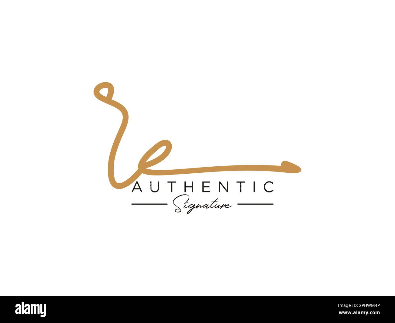 Letter RE Signature Logo Template Vector Stock Vector Image & Art - Alamy