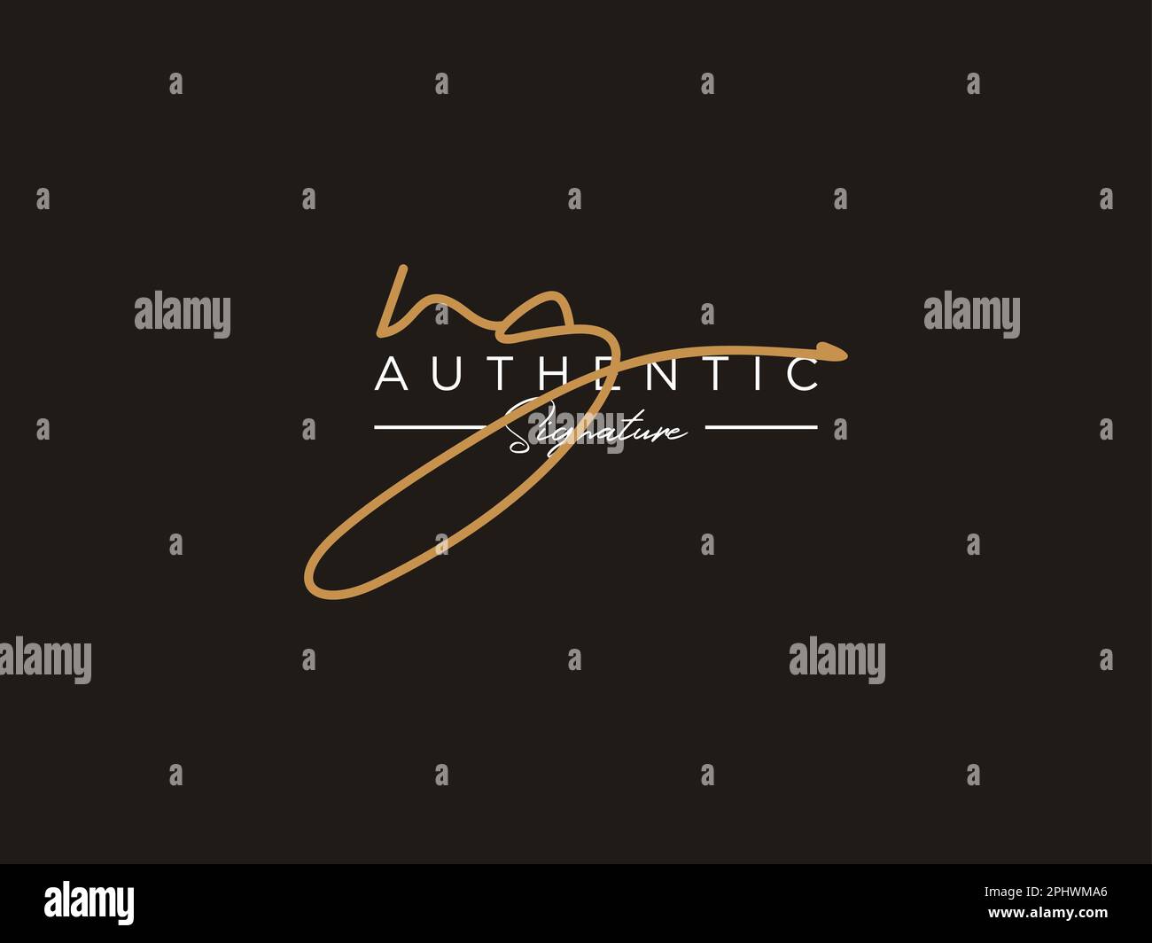 Letter NG Signature Logo Template Vector Stock Vector Image & Art - Alamy