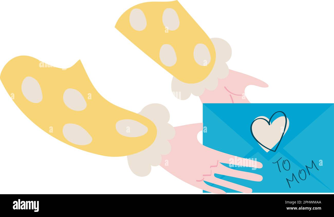 hands lifting romantic letter Stock Vector Image & Art - Alamy