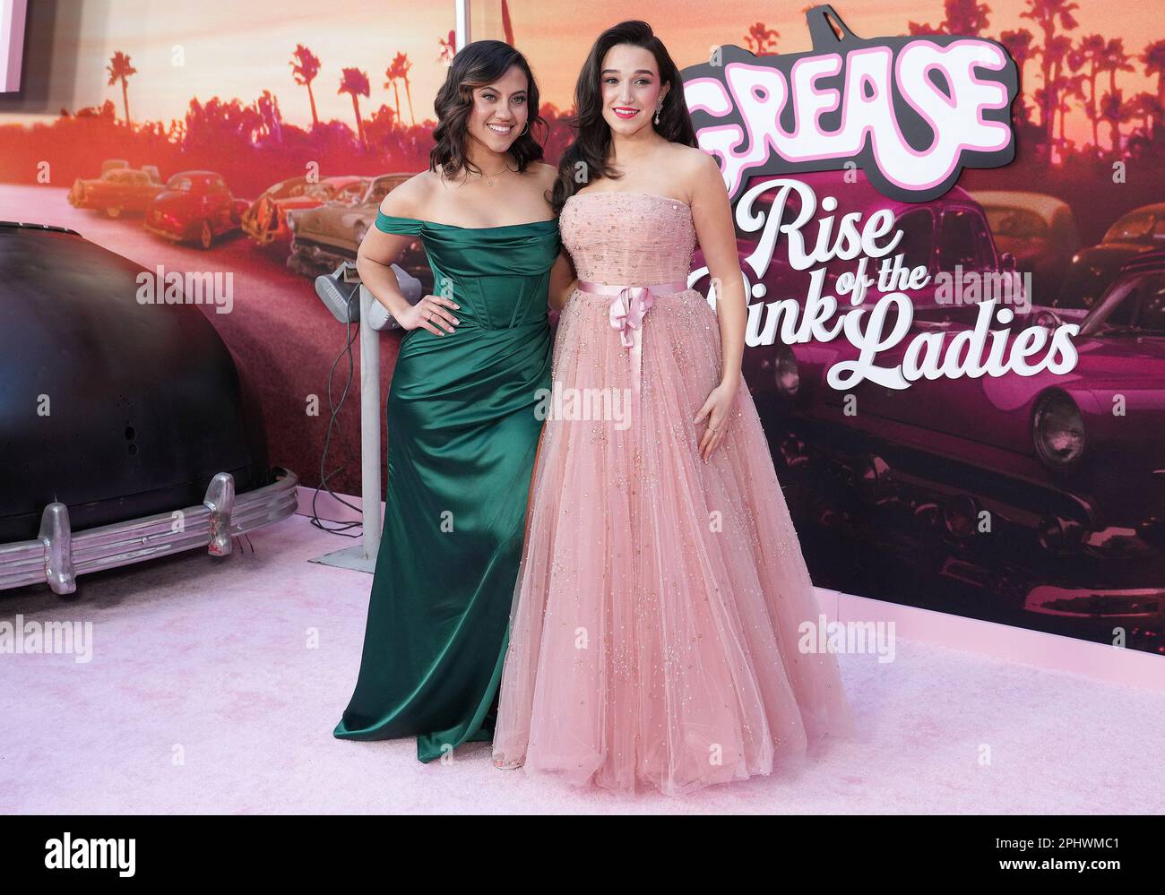Los Angeles, USA. 29th Mar, 2023. (L-R) Cheyenne Isabel Wells and ...
