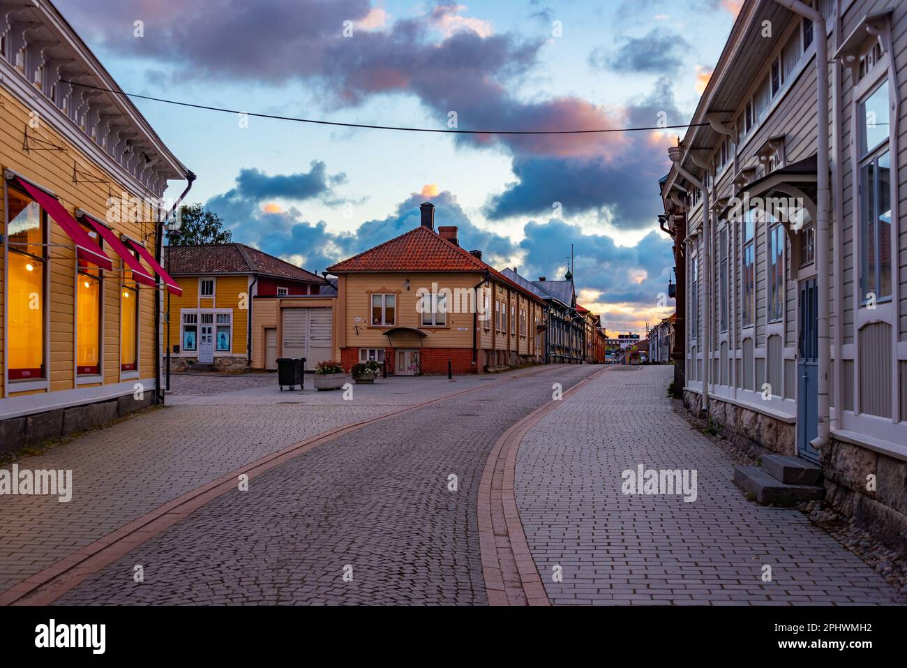 Old promenade timber buildings hi-res stock photography and images - Alamy