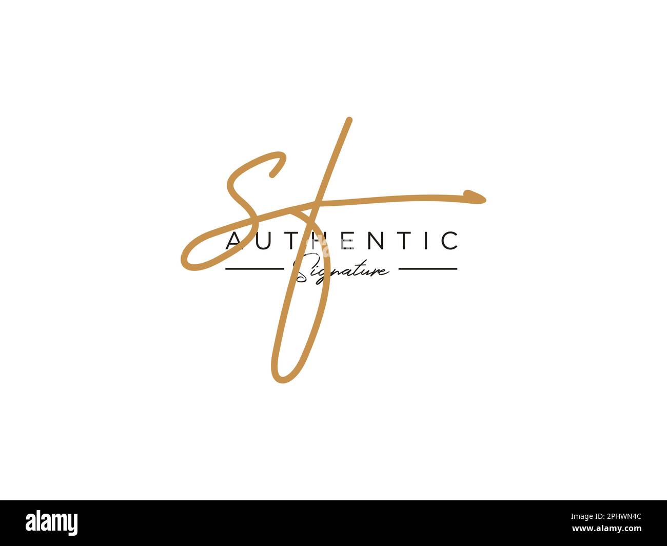 Letter SF Signature Logo Template Vector Stock Vector Image & Art - Alamy