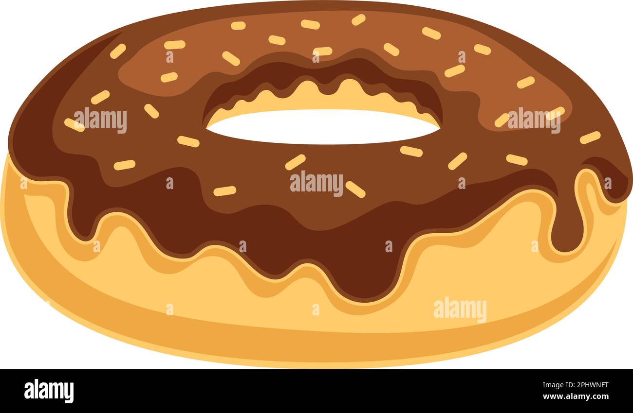 Chocolate Donut Clipart