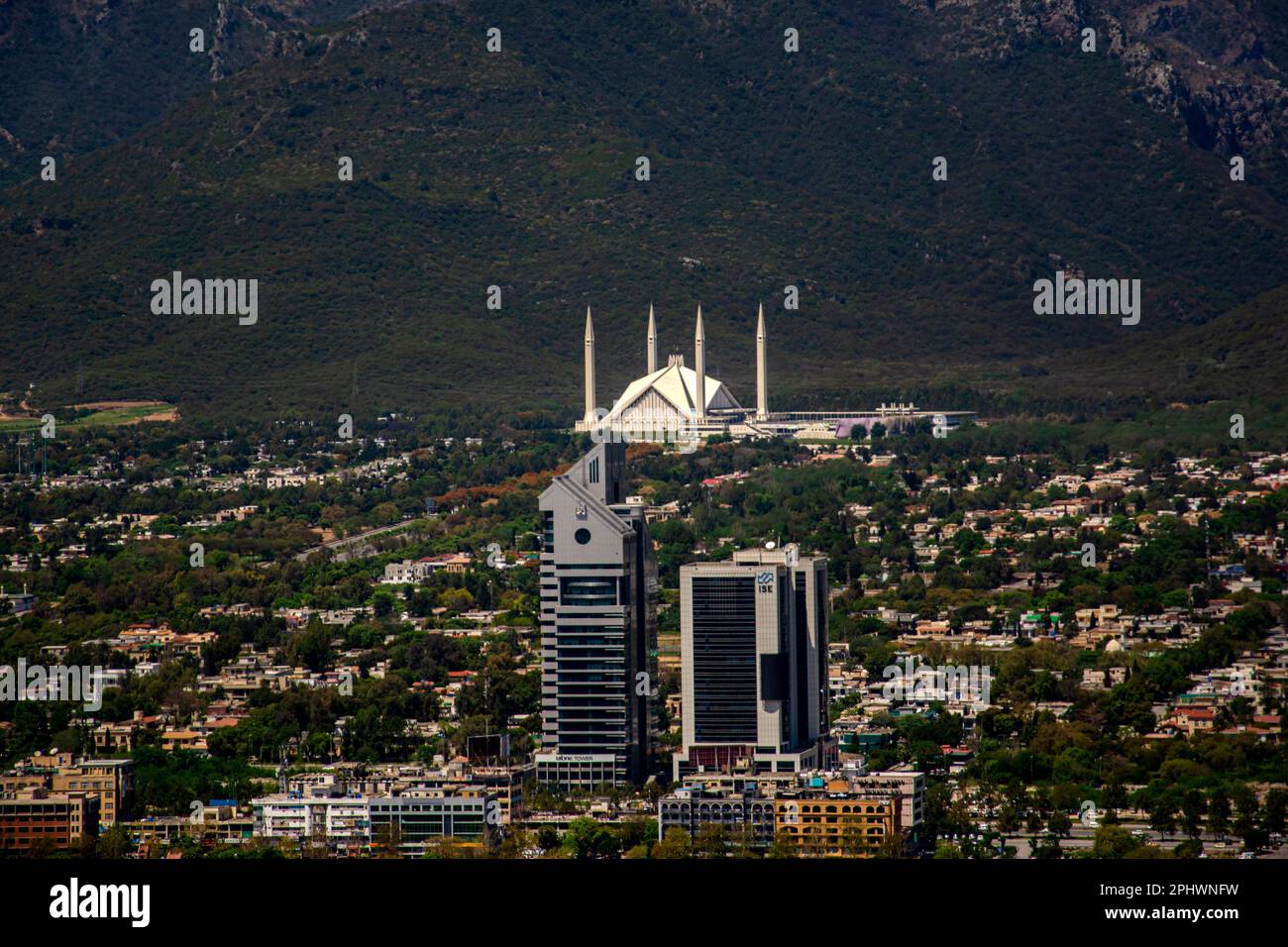 aerial view of capital city of Pakistan, bird eye view of Islamabad ... aerial view of capital city of Pakistan, bird eye view of Islamabad ...