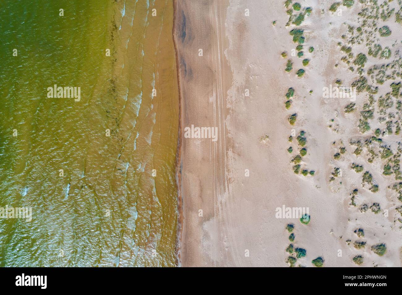 Panorama view of Yyteri beach in Finland Stock Photo - Alamy