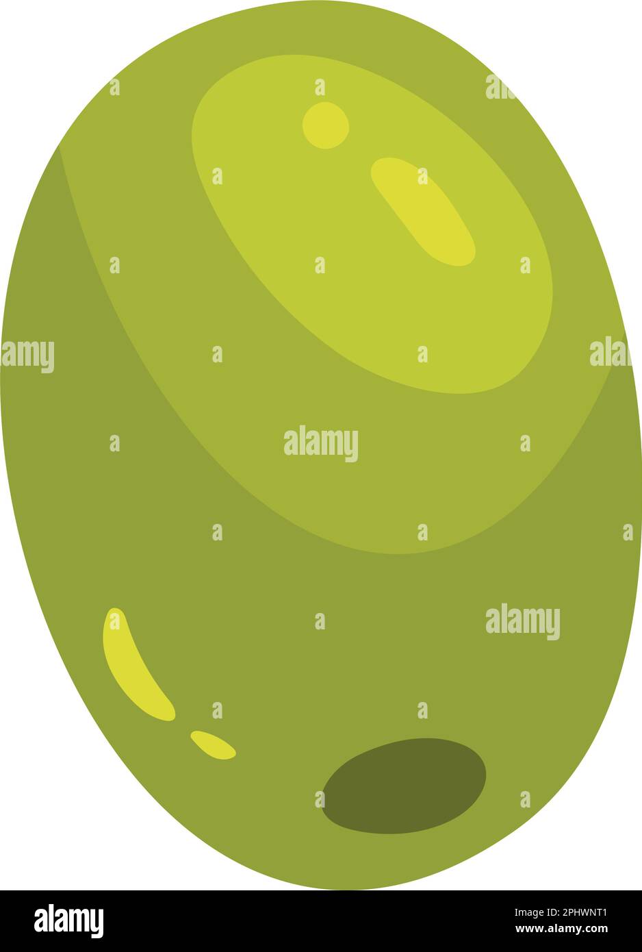 Olive vegetable seed in Stock Vector Images - Alamy