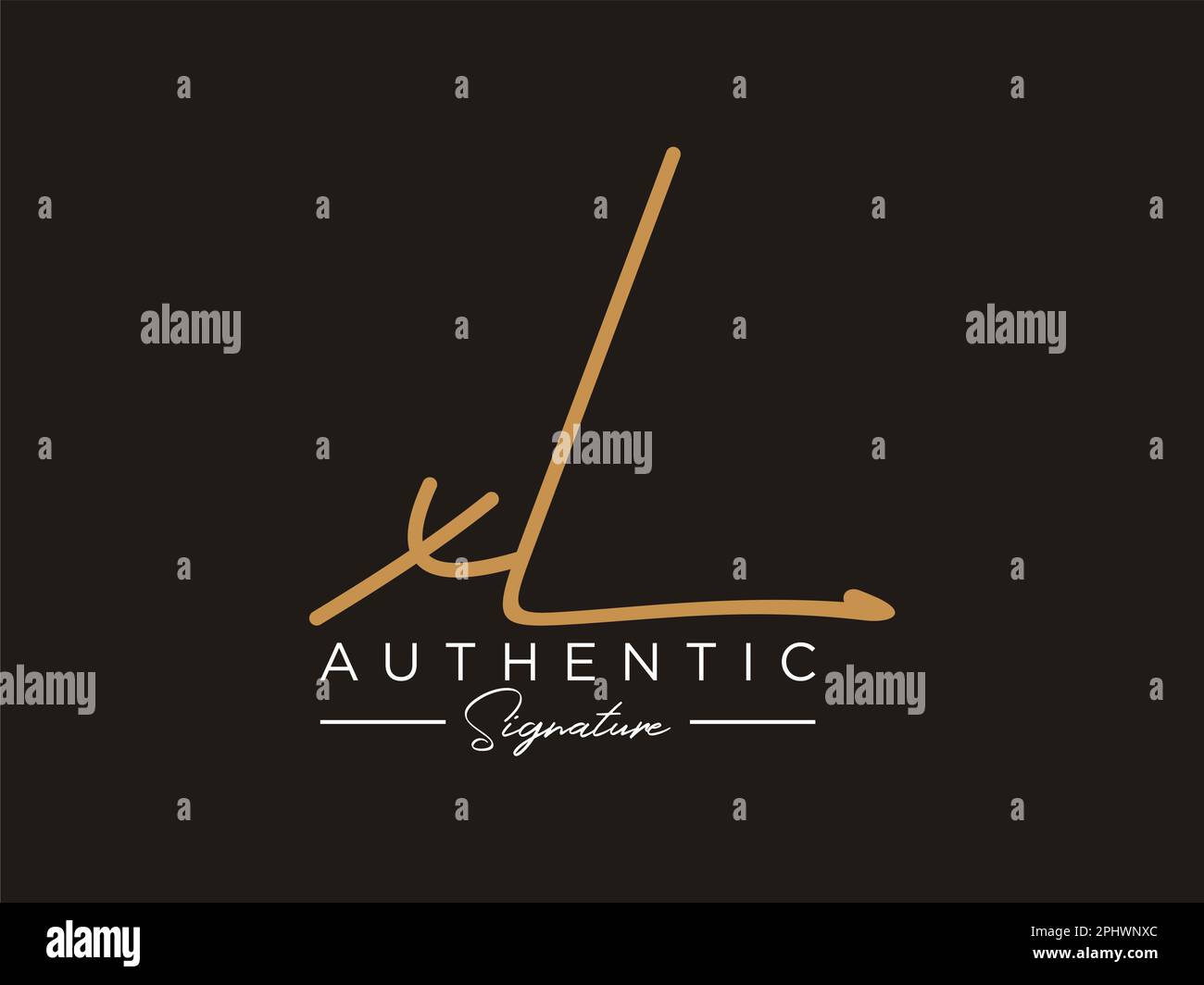 Letter XL Logo Template Vector Stock Vector Image & Art - Alamy