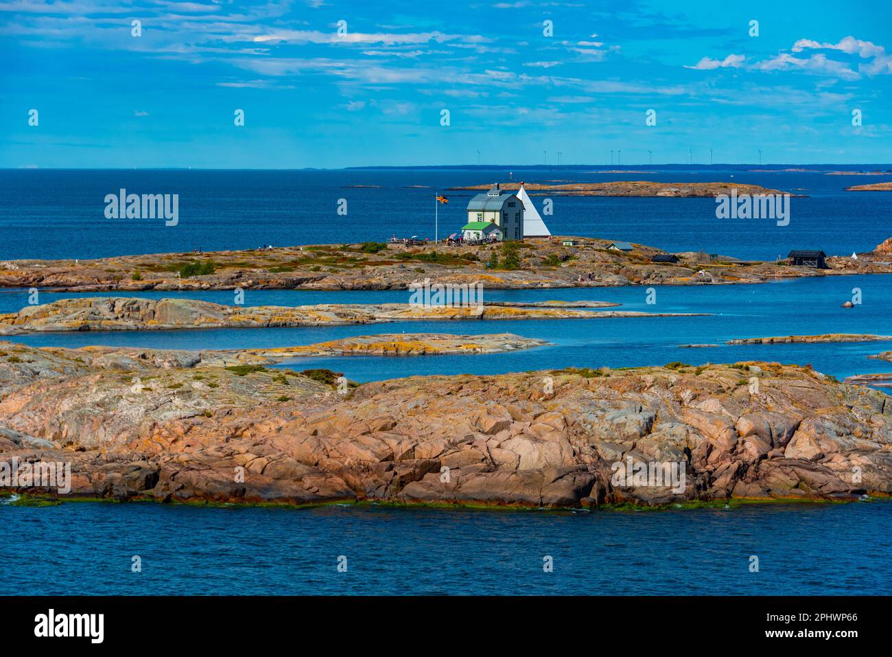 Kobba Klintar pilot station at Aland islands in Finland Stock Photo - Alamy