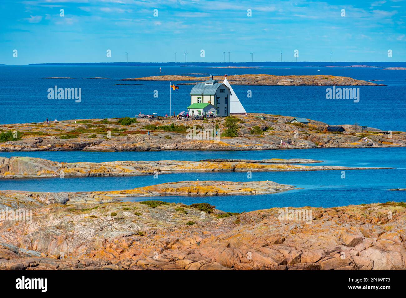 Kobba Klintar pilot station at Aland islands in Finland Stock Photo - Alamy