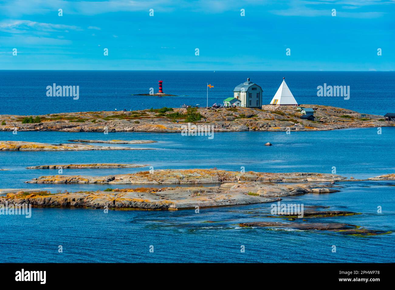 Kobba Klintar pilot station at Aland islands in Finland Stock Photo - Alamy
