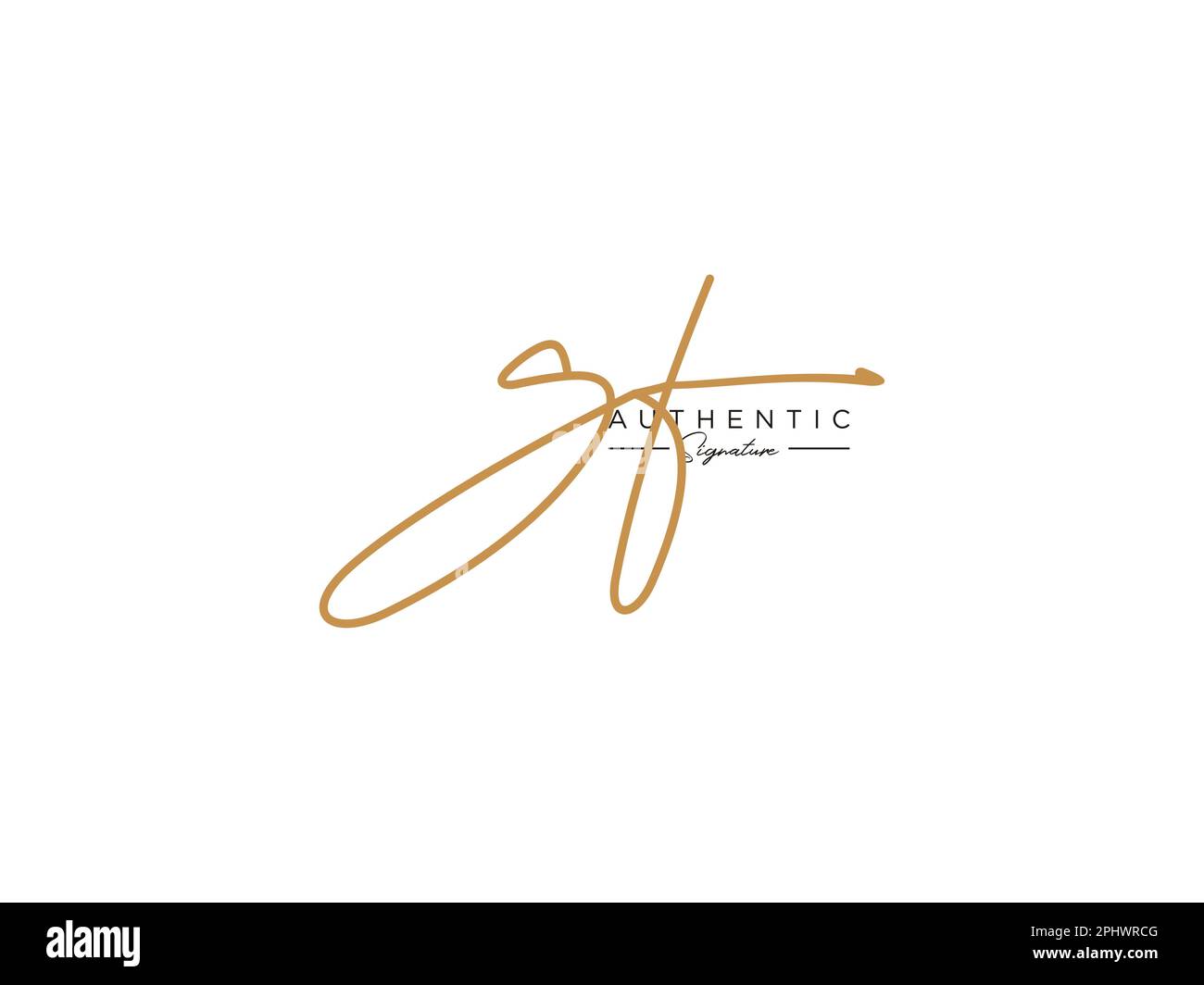 Letter GF Signature Logo Template Vector Stock Vector Image & Art - Alamy