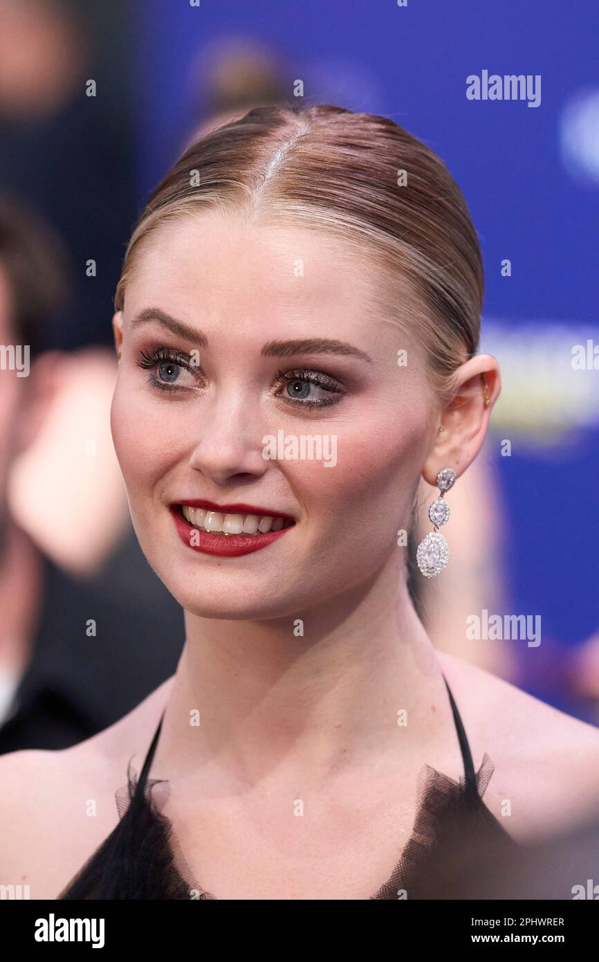 Madrid, Spain. 29th Mar, 2023. Virginia Gardner attends 'Beautiful ...