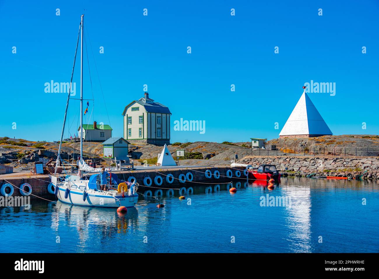 Kobba Klintar pilot station at Aland islands in Finland Stock Photo - Alamy