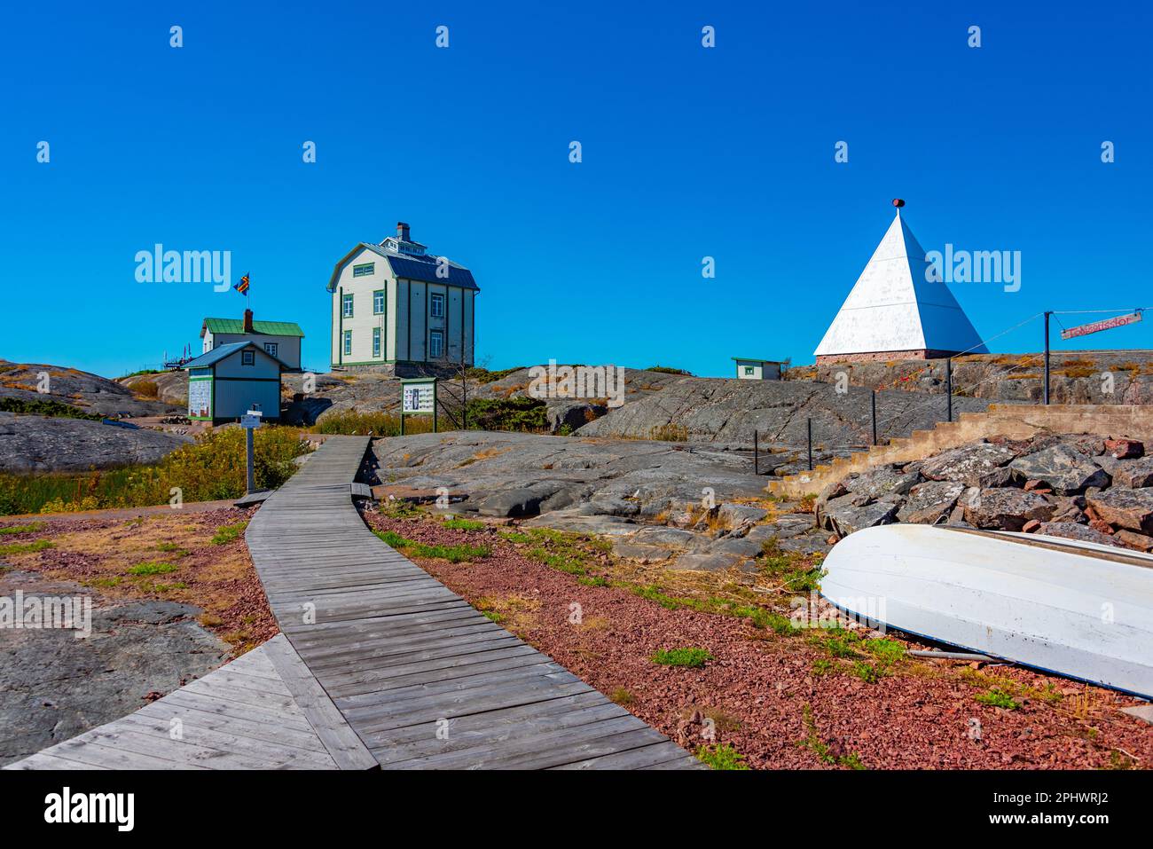 Kobba Klintar pilot station at Aland islands in Finland Stock Photo - Alamy