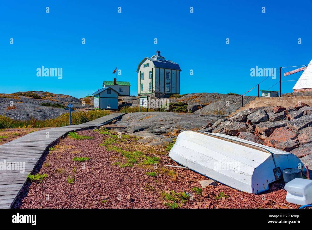 Kobba Klintar pilot station at Aland islands in Finland Stock Photo - Alamy