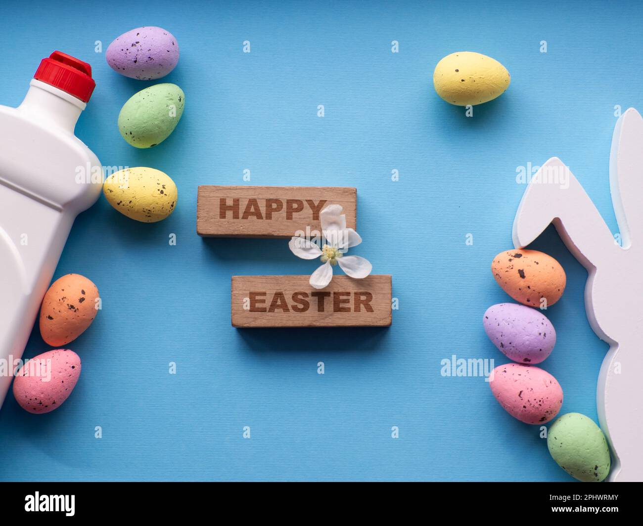 Happy Easter and cleaning concept Stock Photo - Alamy