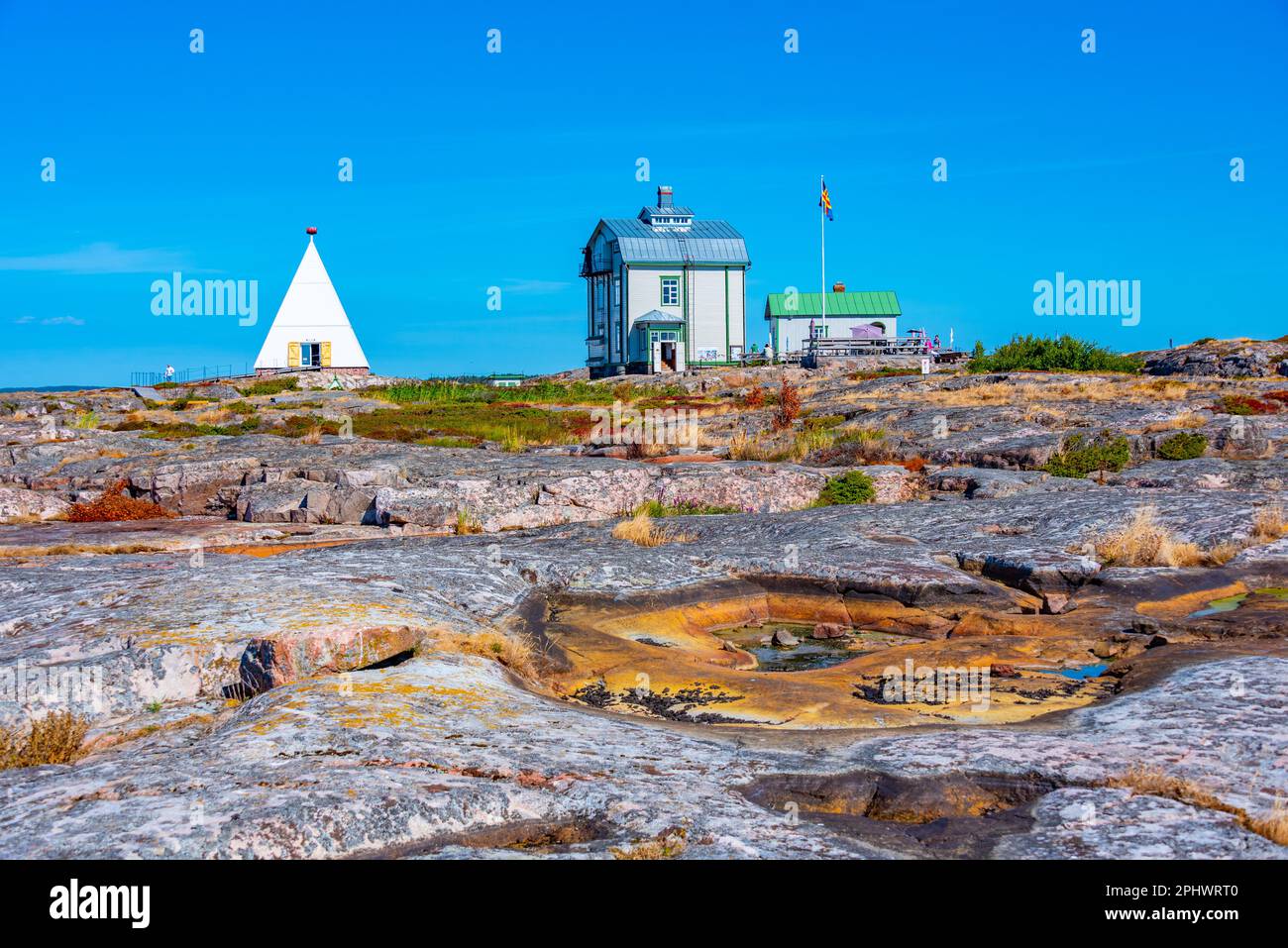 Kobba Klintar pilot station at Aland islands in Finland Stock Photo - Alamy