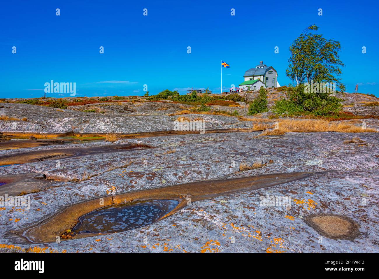 Kobba Klintar pilot station at Aland islands in Finland Stock Photo - Alamy