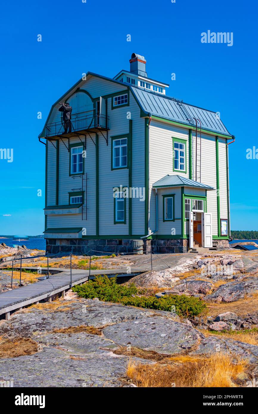 Kobba Klintar pilot station at Aland islands in Finland Stock Photo - Alamy
