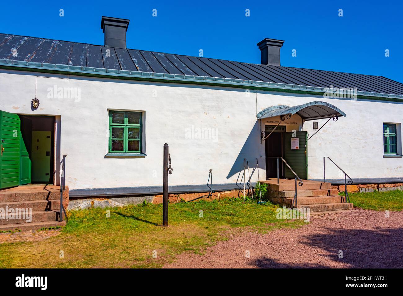 Vita Björn Prison Museum at Aland islands in Finland Stock Photo - Alamy