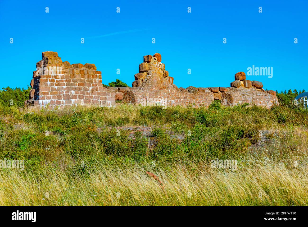 Bomarsund fortress at Aland islands in Finland Stock Photo - Alamy