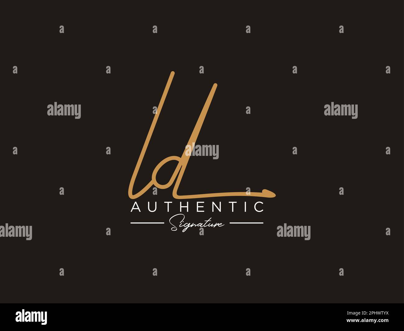 Letter ld logo hi-res stock photography and images - Alamy