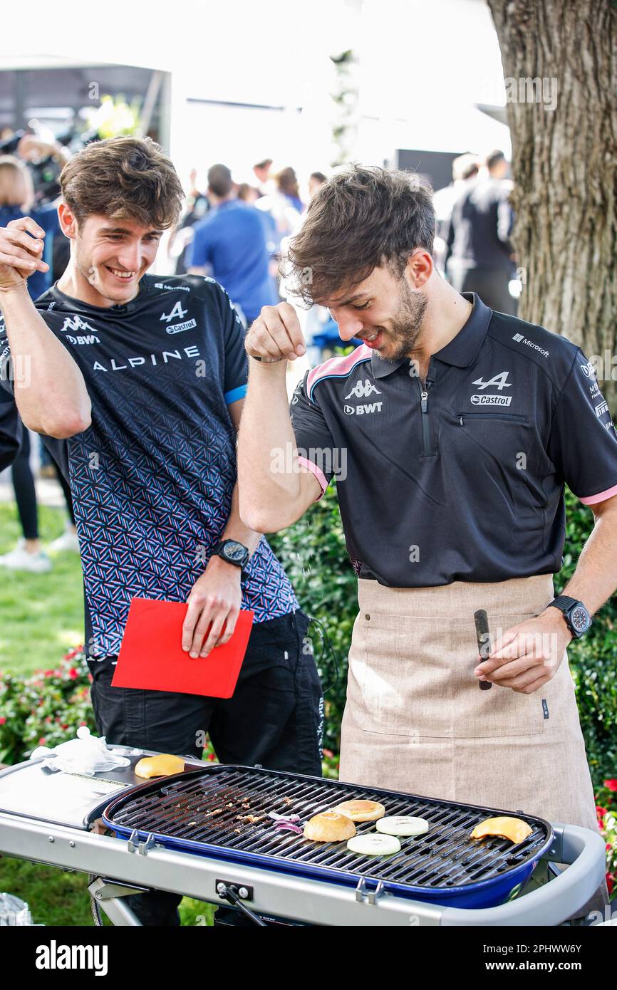 Melbourne, Australie. 30th Mar, 2023. DOOHAN Jack (aus), Alpine F1 Team A523, portrait GASLY ...
