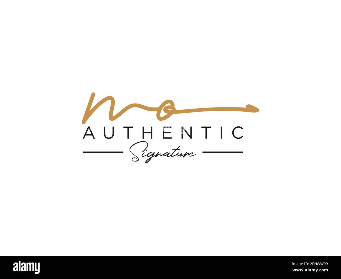 Letter MO Signature Logo Template Vector Stock Vector Image & Art - Alamy