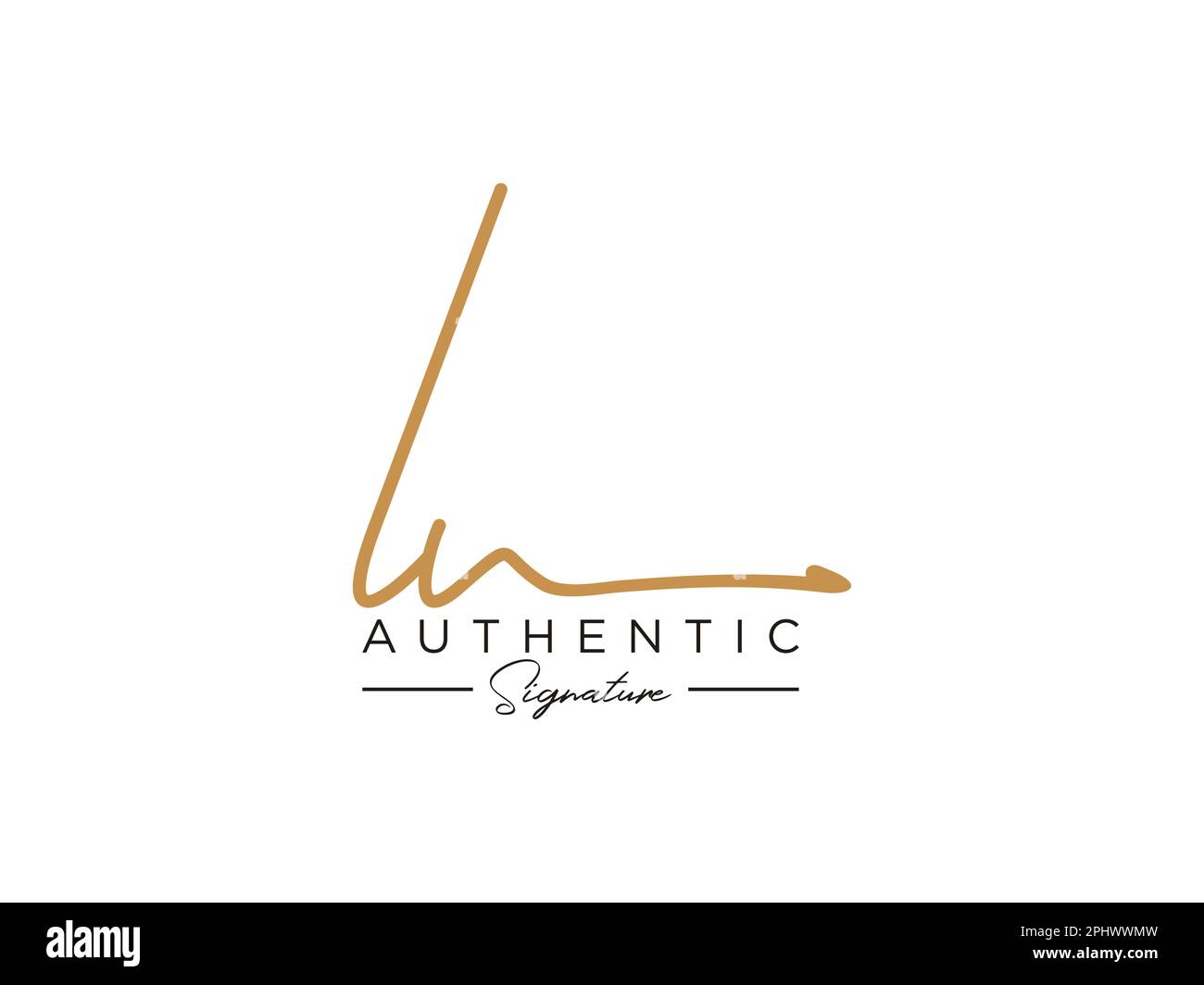 Letter LU Signature Logo Template Vector Stock Vector Image & Art - Alamy