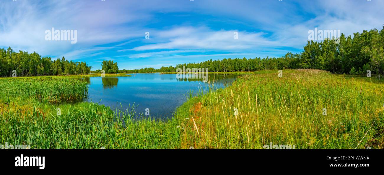 Natural landscape of Kvarken archipelago in Finland Stock Photo - Alamy