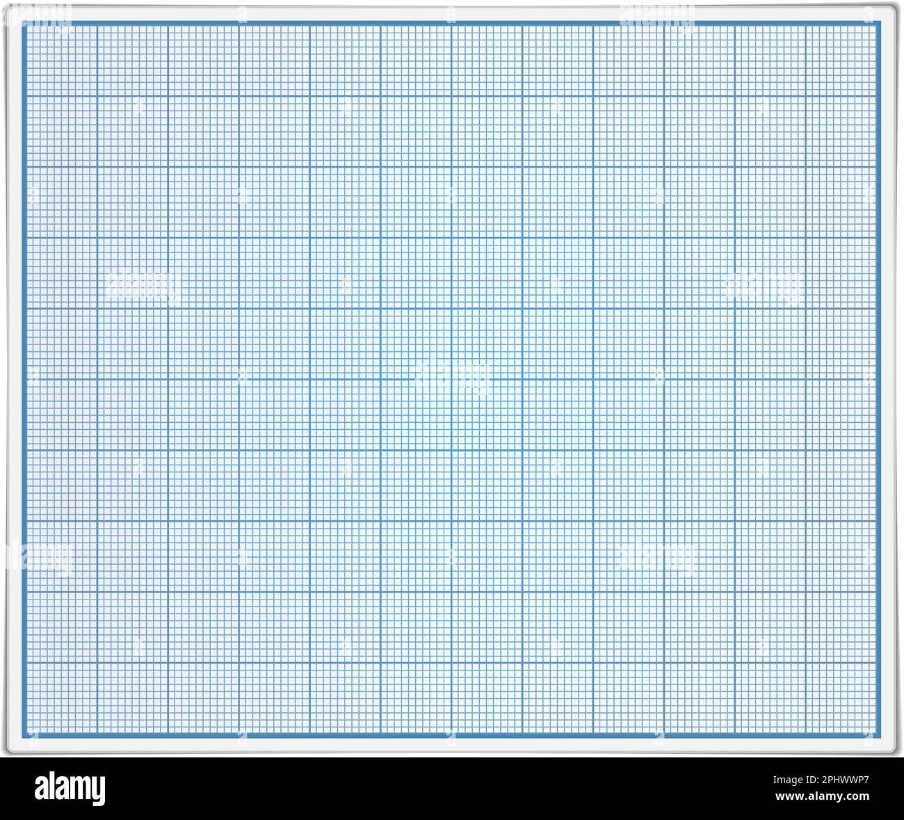 Graph paper on white background, vector eps10 illustration Stock Vector ...