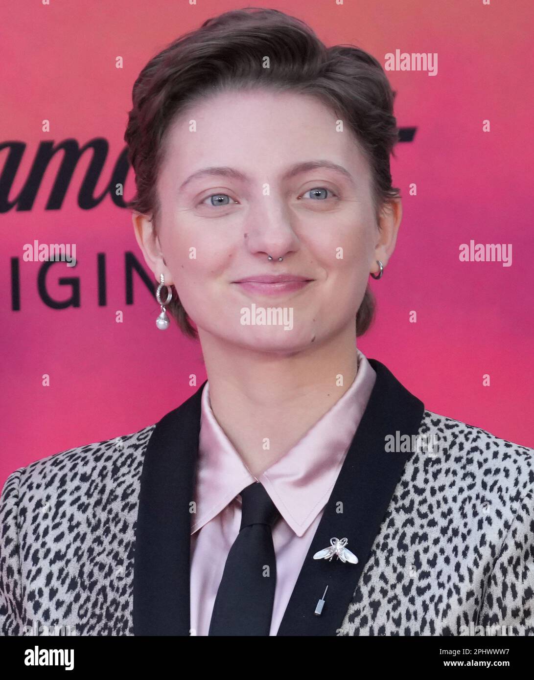 Los Angeles, USA. 29th Mar, 2023. Ari Notartomaso arrives at the ...