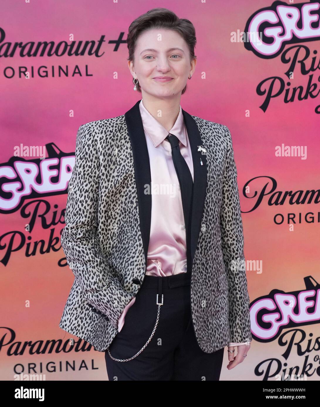 Los Angeles, USA. 29th Mar, 2023. Ari Notartomaso arrives at the ...