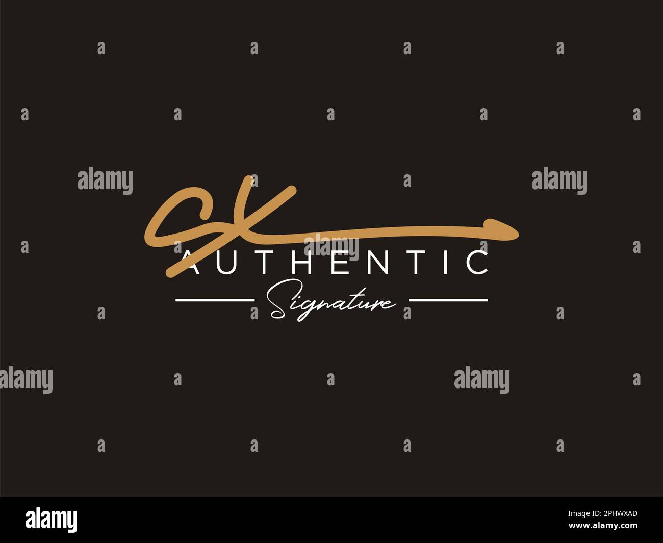 Letter AX Signature Logo Template Vector Stock Vector Image & Art - Alamy