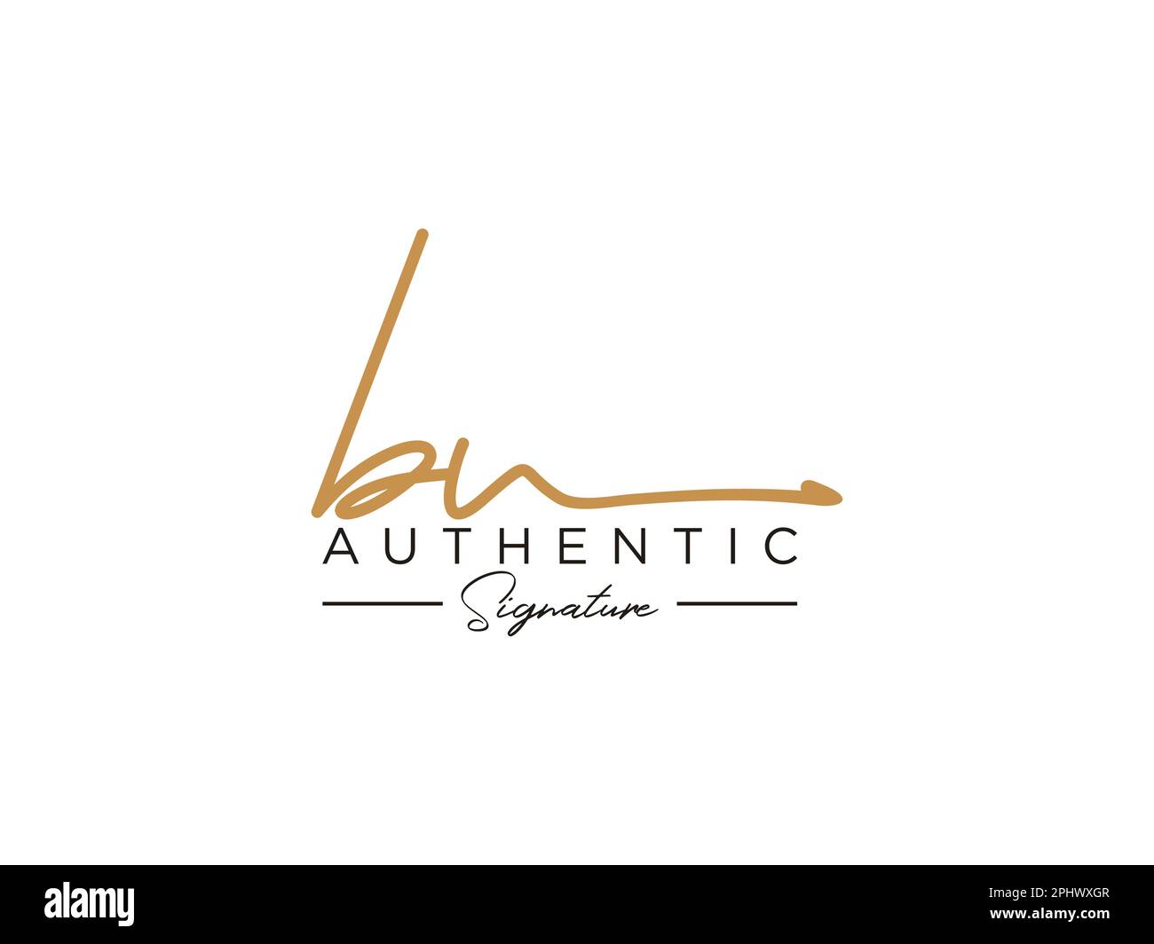 Letter BU Signature Logo Template Vector Stock Vector Image & Art - Alamy