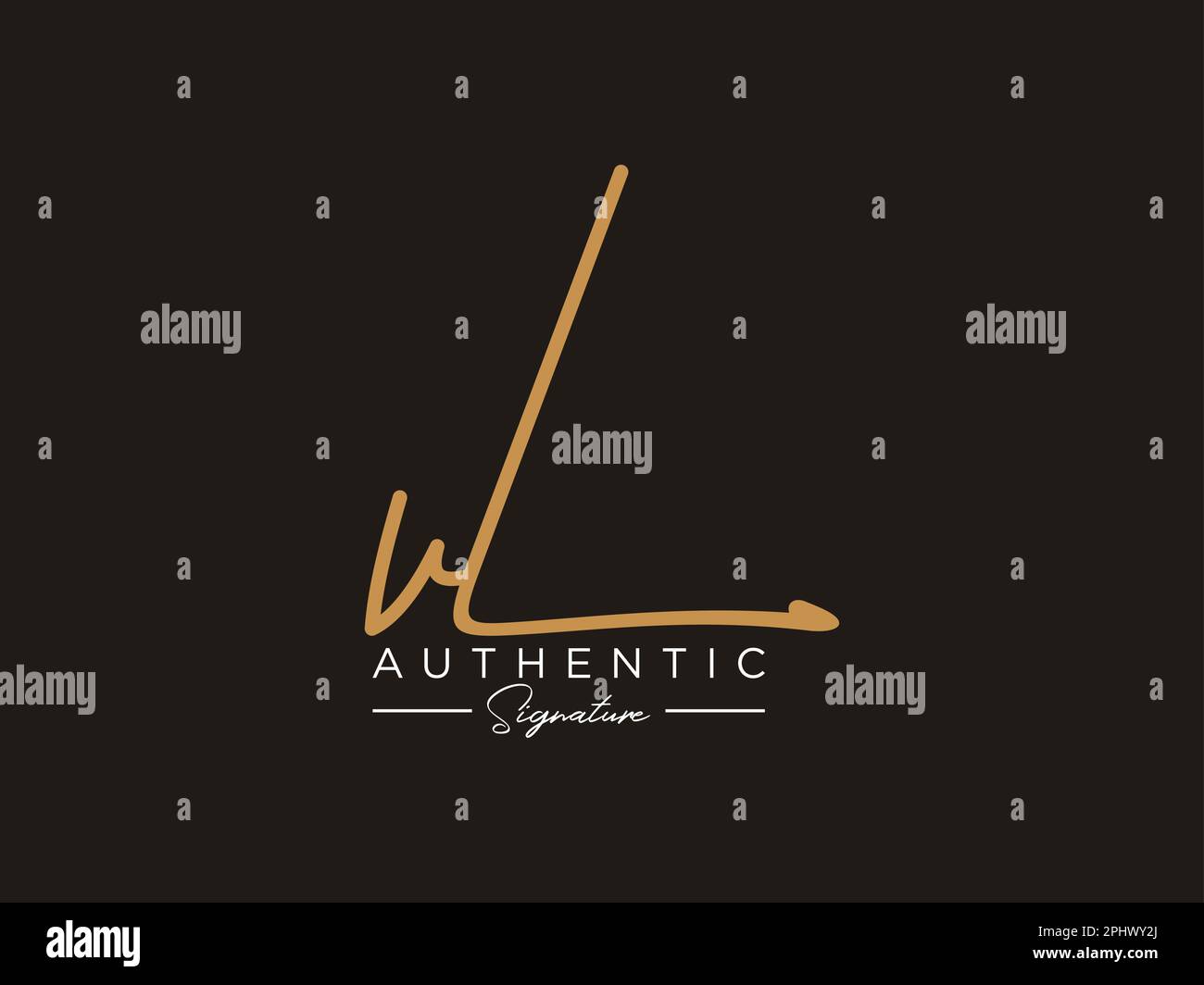 Letter vl logo Stock Vector Images - Alamy