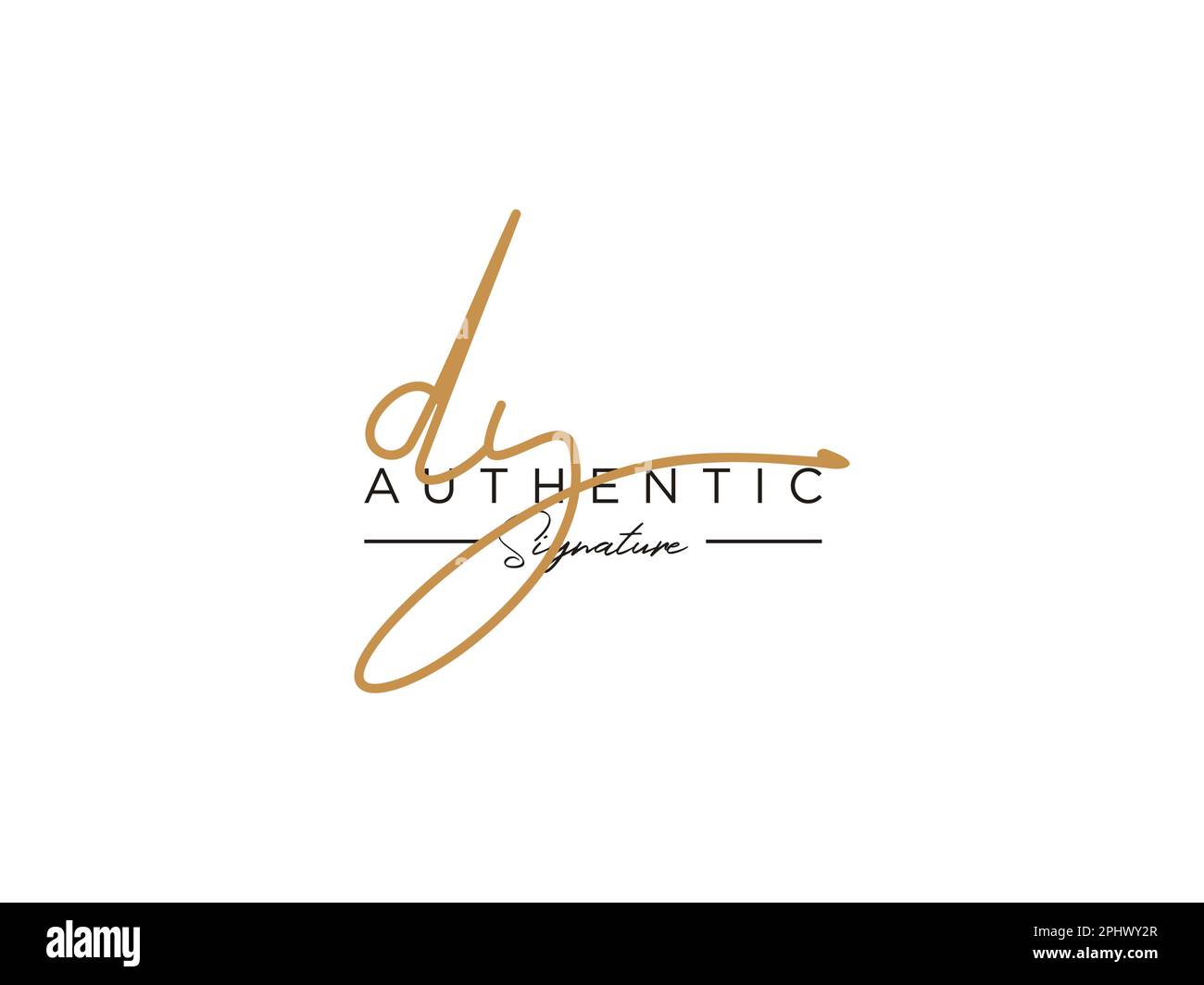 Letter DY Signature Logo Template Vector Stock Vector Image & Art - Alamy