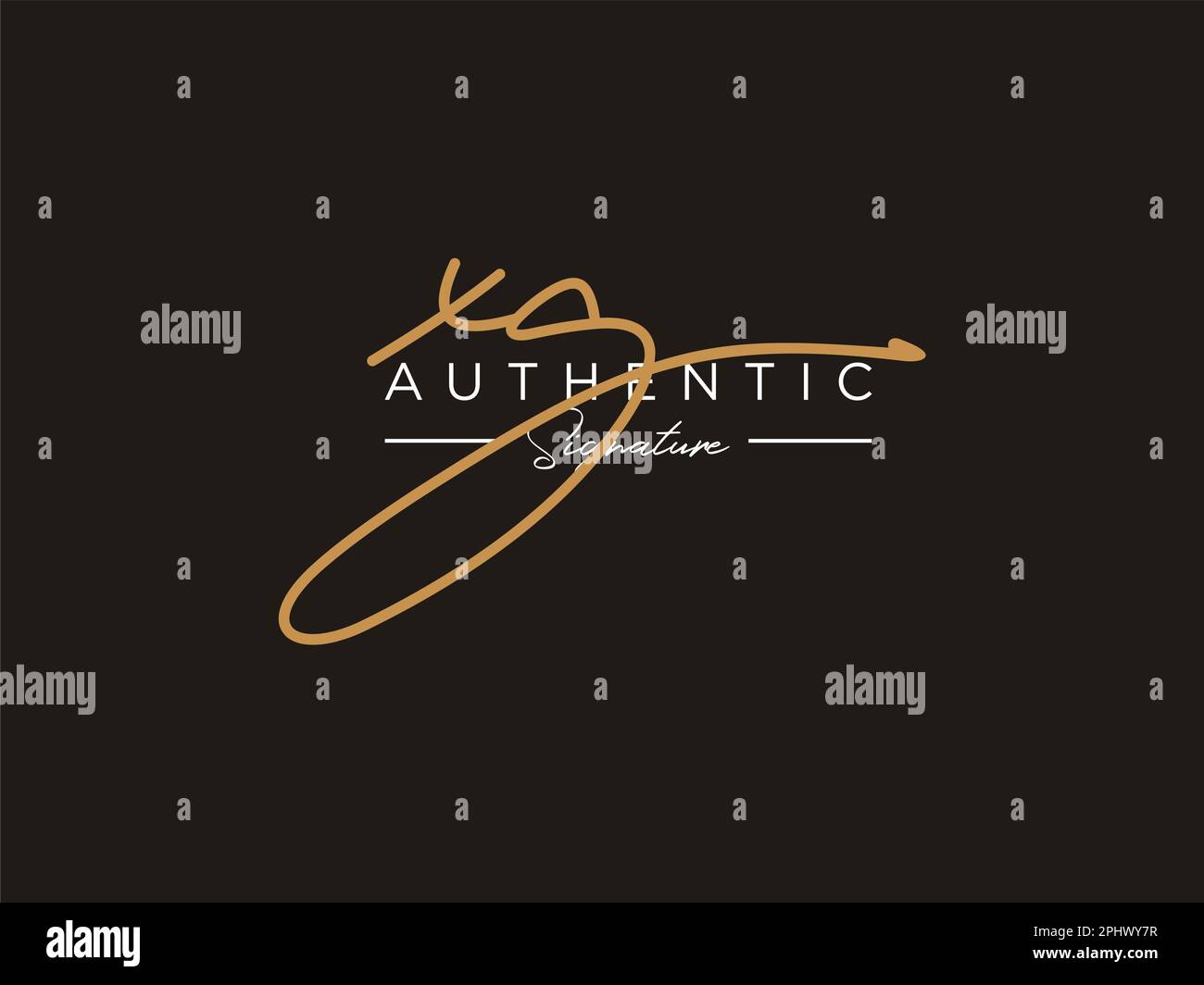 Letter XG Signature Logo Template Vector Stock Vector Image & Art - Alamy