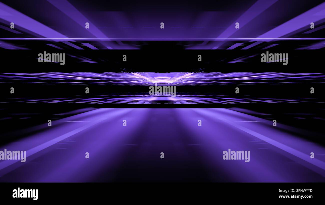 Tech tunnel road background hi-res stock photography and images - Alamy