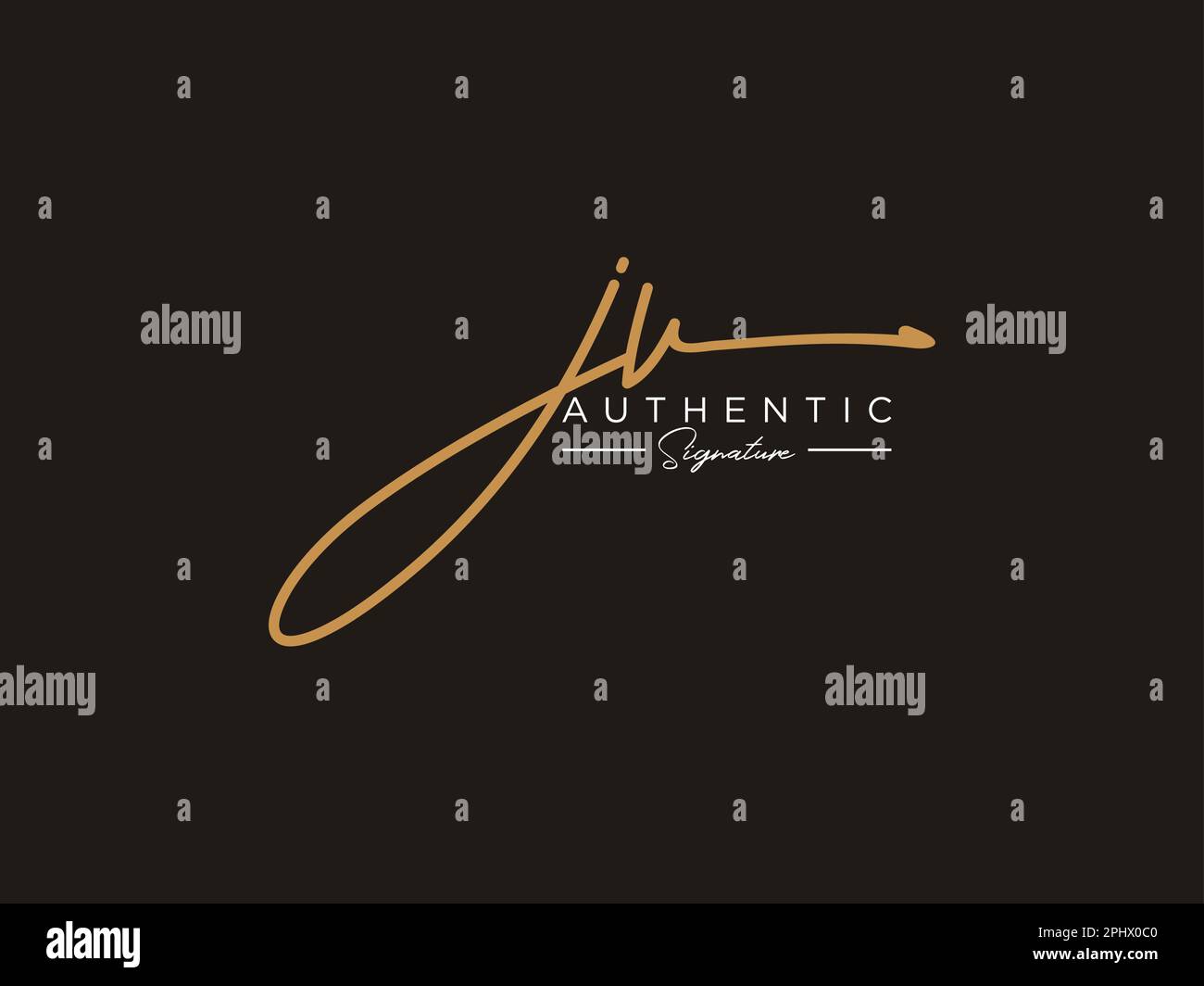 Jv letter design hi-res stock photography and images - Alamy