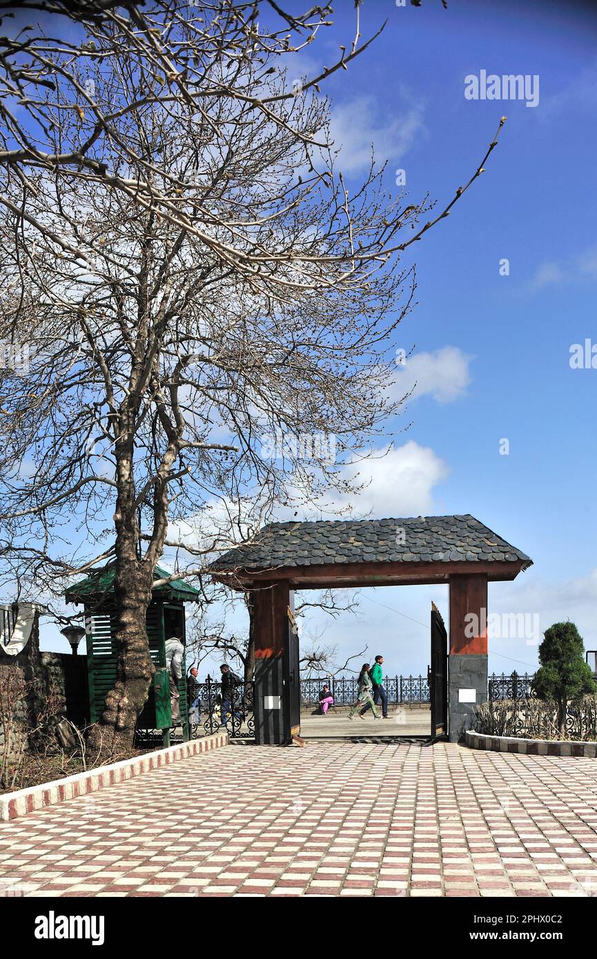 Decorative Gate of Daulat Singh Park in Shimla state Himachal Pradesh ...