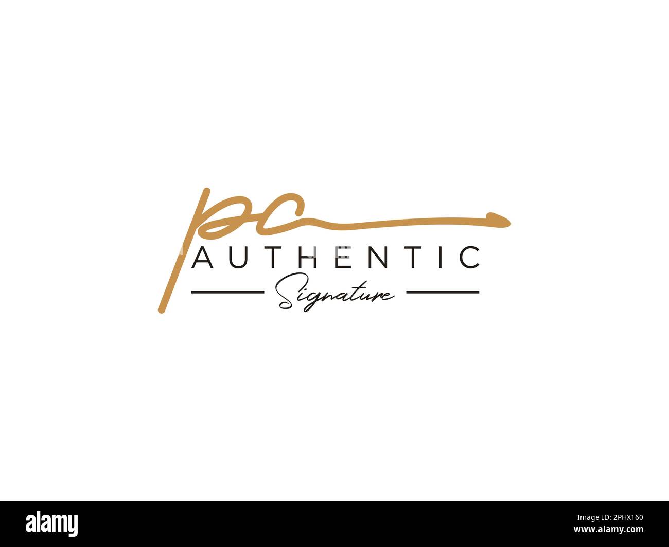 Letter PA Signature Logo Template Vector Stock Vector Image & Art - Alamy